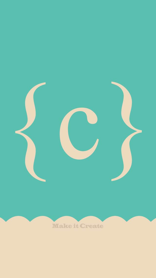 Make it...Create--Printables & Backgrounds/Wallpapers: Letter Initial ...