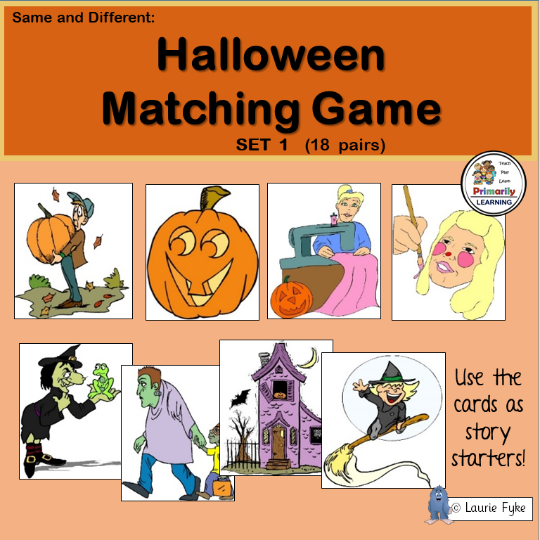 The Best of Teacher Entrepreneurs: MATH LESSON - Halloween Match-up ...