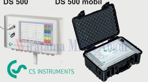 DS 500 Mobile Chart Recorder for dew point and flow meter CS Instrument ...
