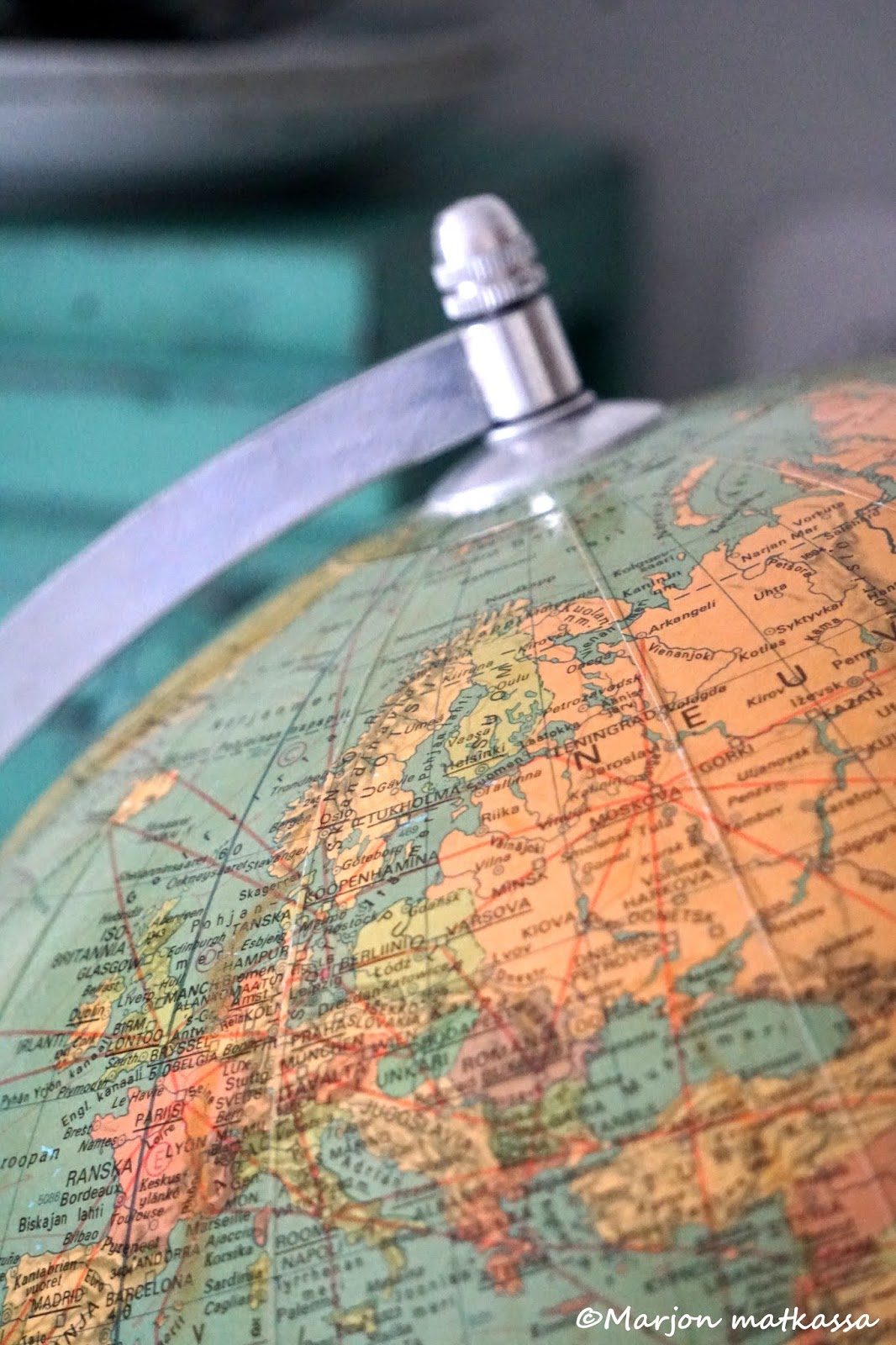 Marjon matkassa : Sain vihdoin maapallon haltuuni