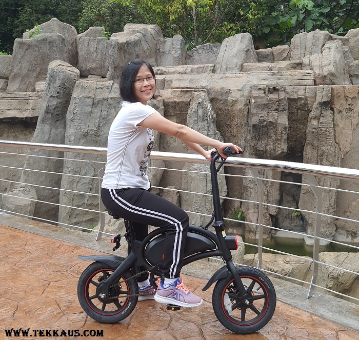 DYU D3+ Smart Foldable Electric Bike Review | Tekkaus® | Malaysia ...