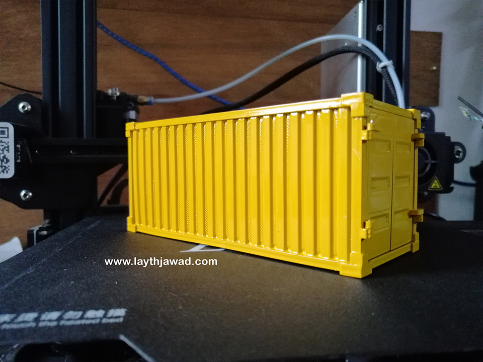 Container 3D Printing model | Layth Jawad