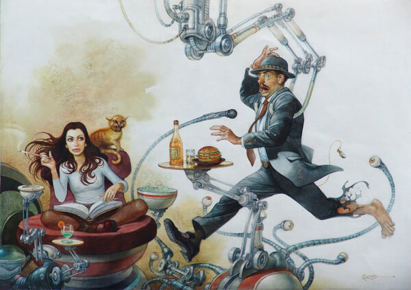 Conoce a Boban Savic un dibujante con mucha imaginación