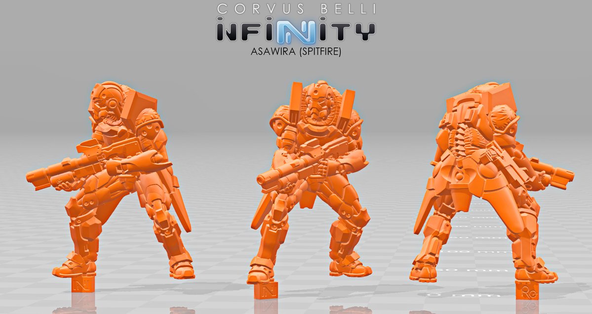 El Descanso del Escriba: Infinity: Asawira con un Spitfire y Shikami ...