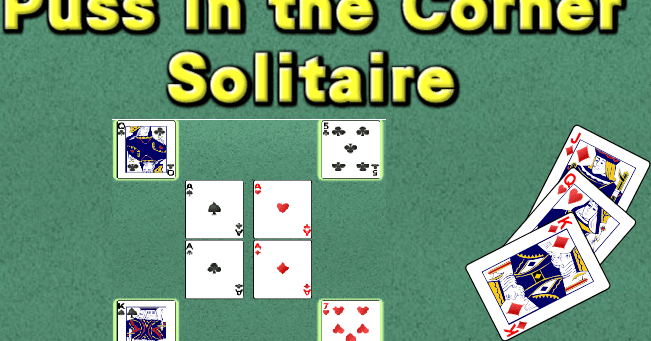 Puss in the Corner Solitaire Game