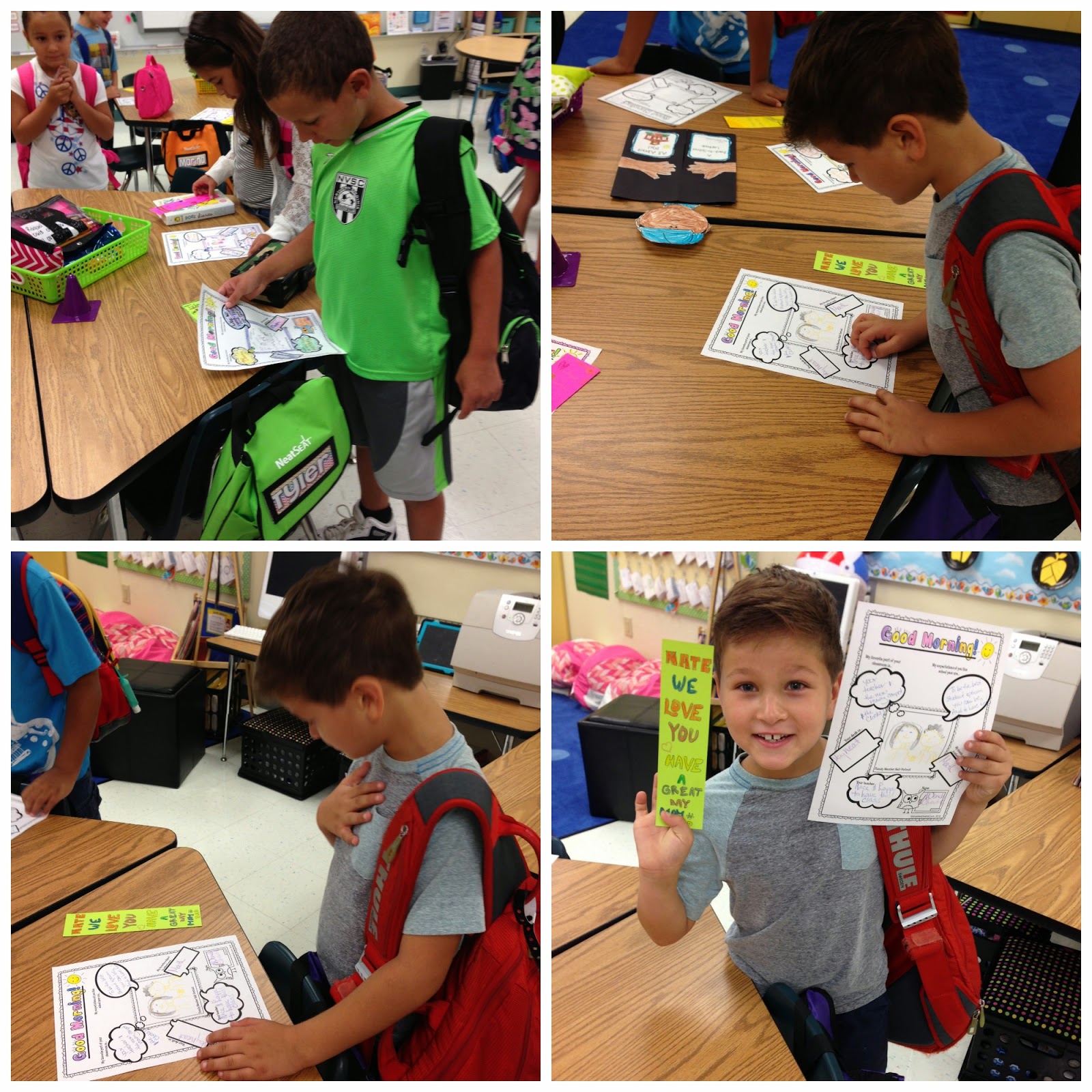 Open House Ideas - Sunny Days in Second Grade