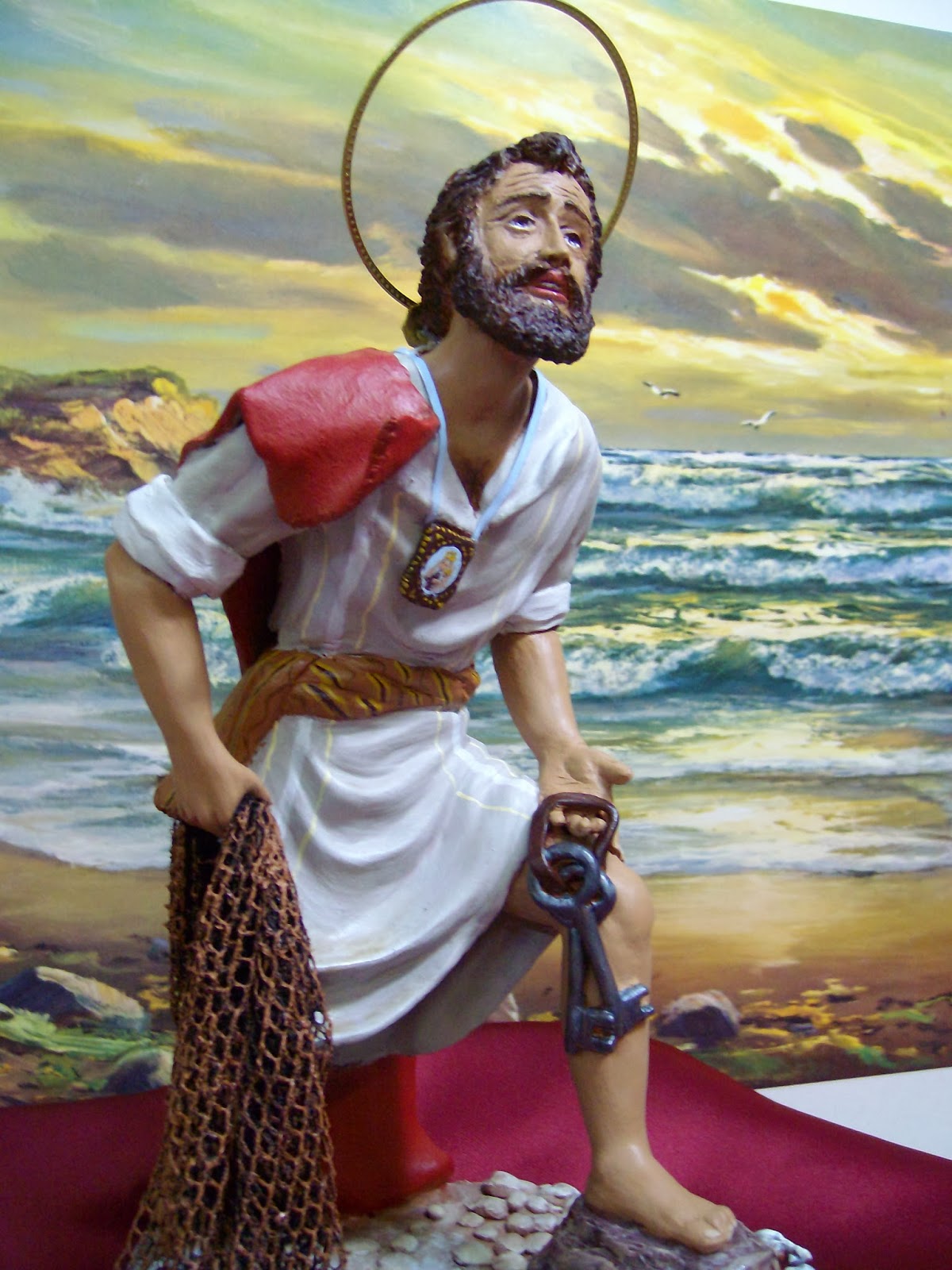 creando arte y tradicion: San Pedro Pescador para la Hermandad de la ...