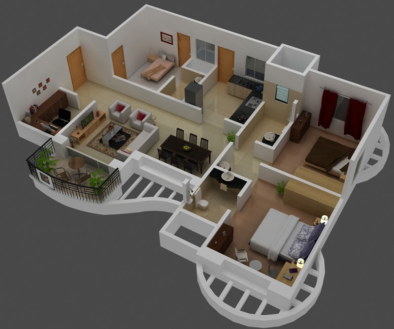 3D layout's...