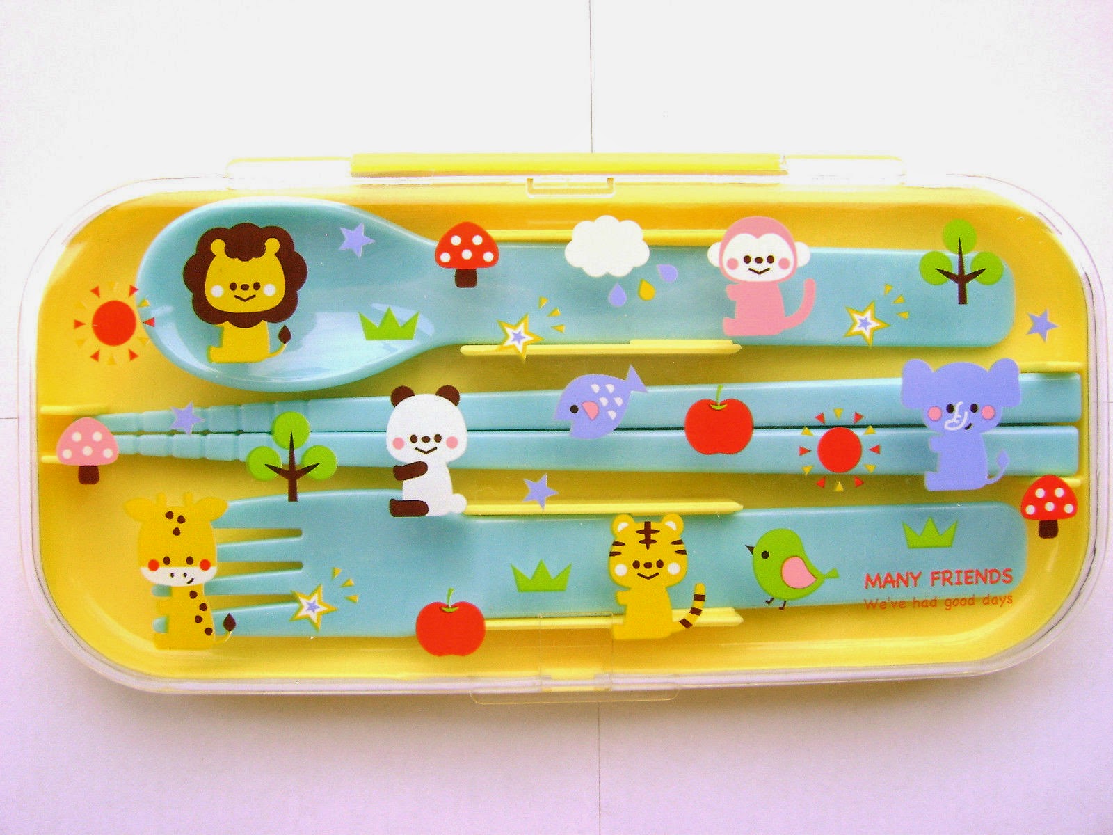 Products From Japan With Love: Cute Cutlery Set for Bento Lunch Fork ...