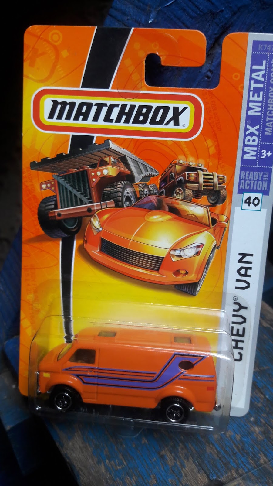 serba vintage: Matchbox Chevy Van vintage. 100k
