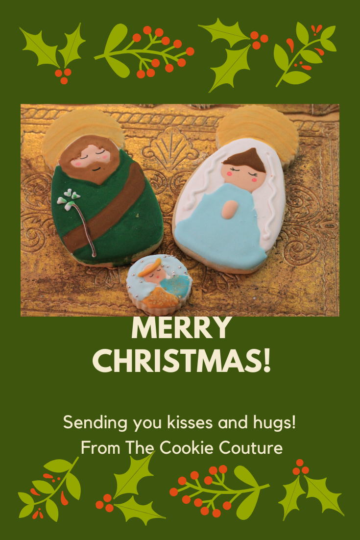 Baby Jesus in a manger cookies ideas — The Cookie Couture