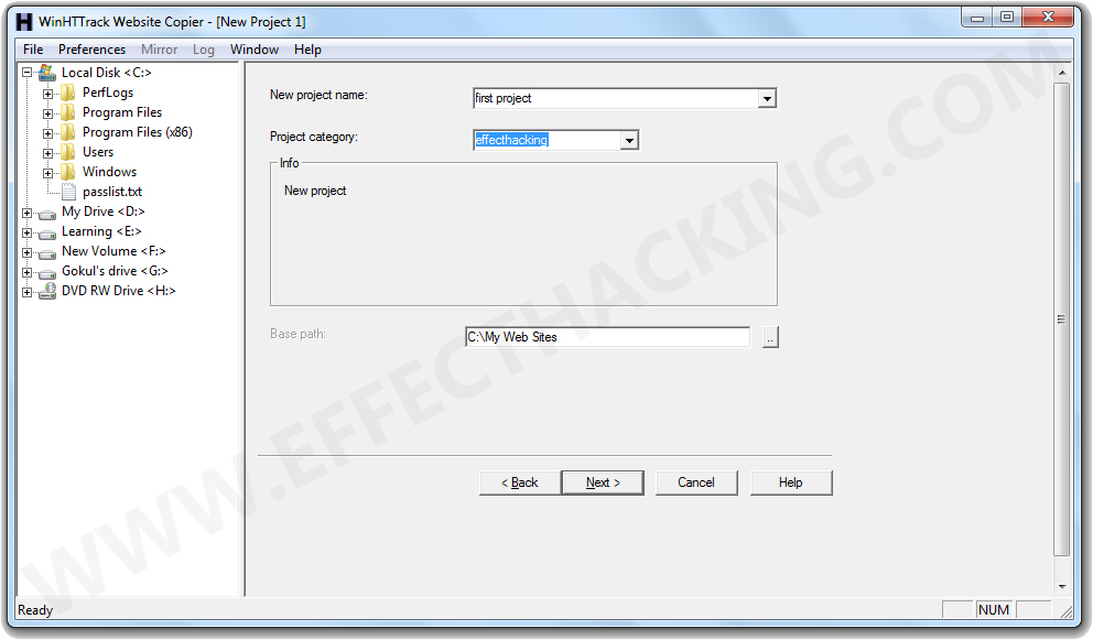 HTTrack Website Copier - A Free Website Mirroring Tool