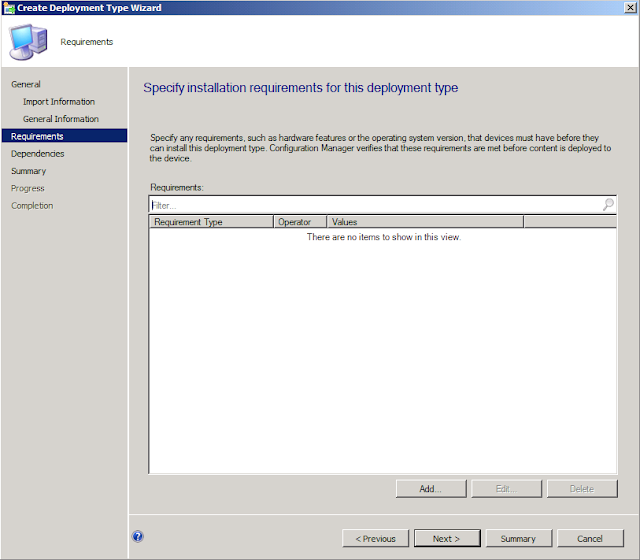 Sccm 2012 How To Create Deployment Type For Applications In Sccm