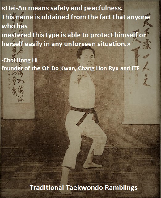 Floyd A. O'Reilly Blog: Pyung Ahn Hyung Series Part 2: Tidbits about ...