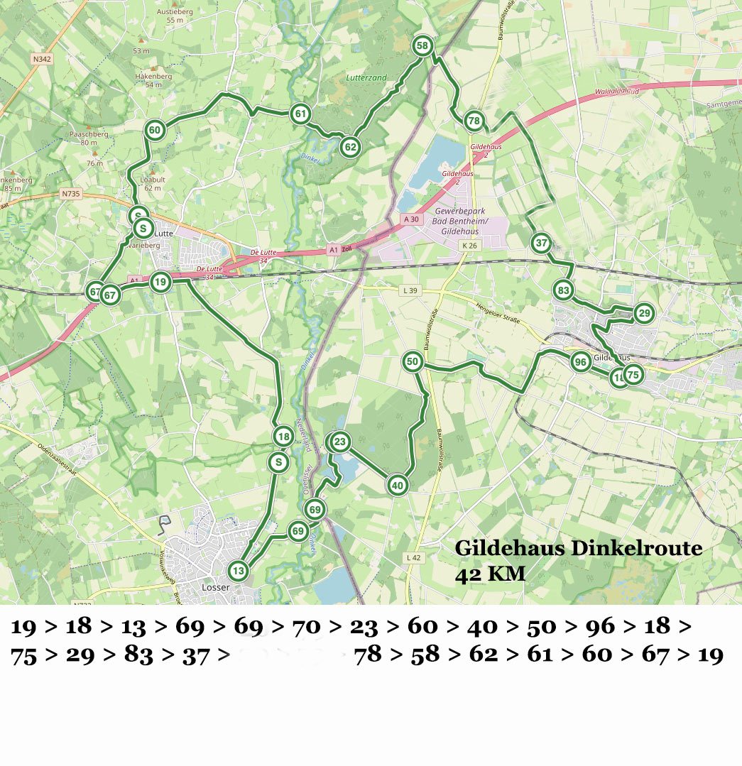 Wandel-, Fiets- en FotografieWeblog: Gildehaus-Dinkelroute - Een topper ...