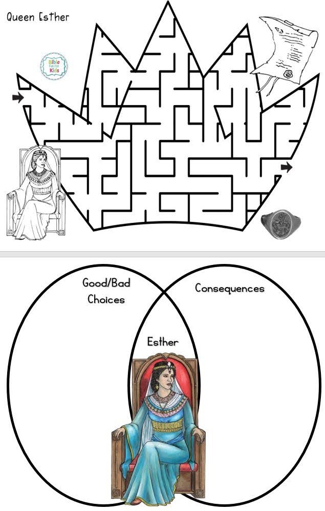 Queen Esther Saves Her People | Bible Fun For Kids