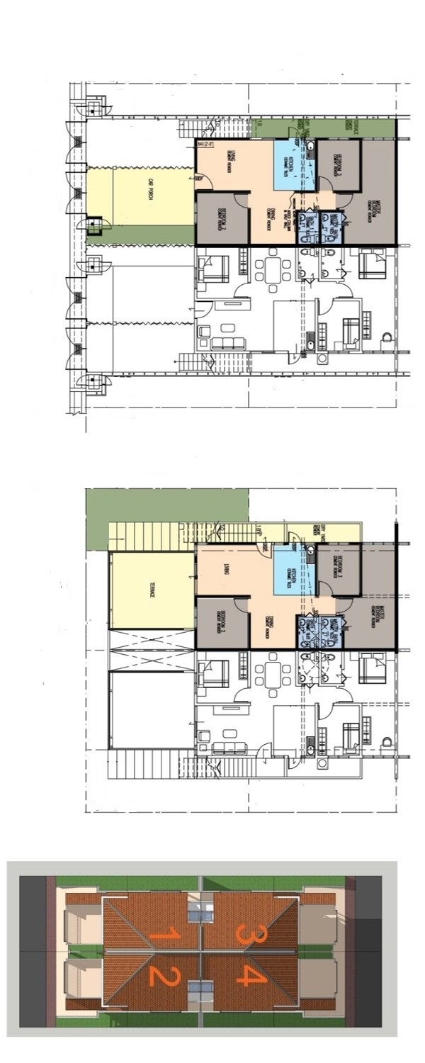 Affordable Low and High-Rise Honeycomb Housing: The Cluster Townhouse