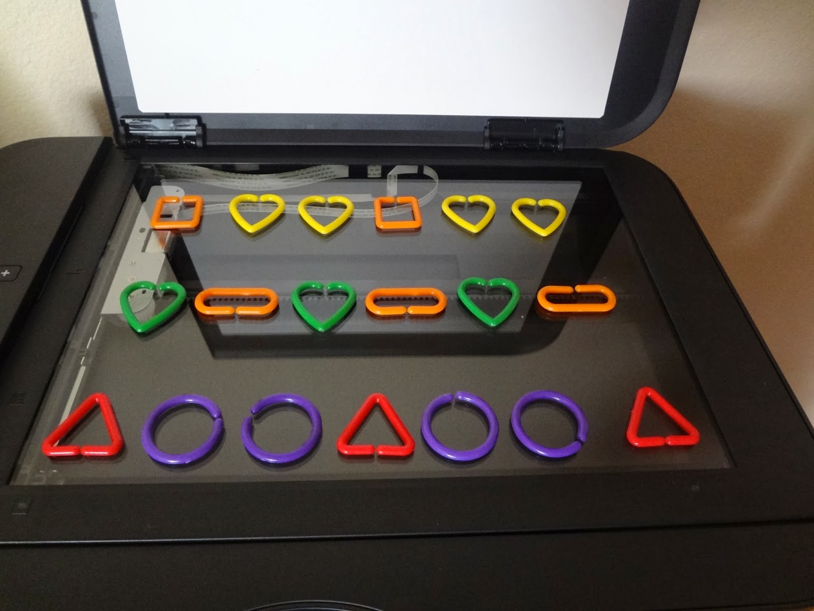 Time for Play: Linky Shapes from the Dollar Tree