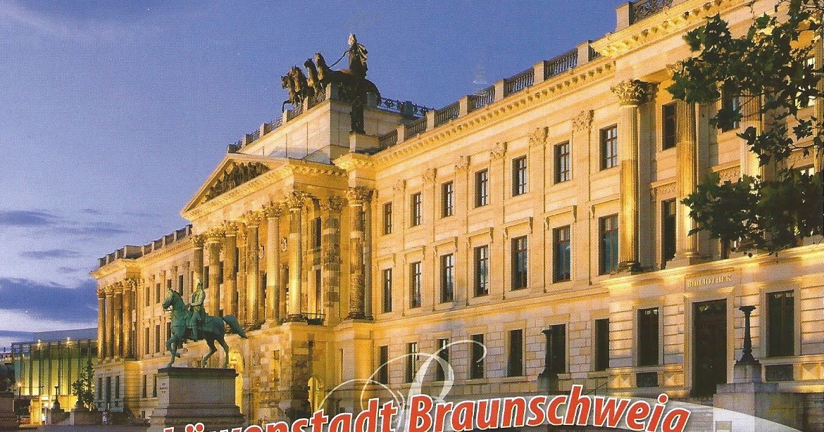 MY POSTCARD-PAGE: GERMANY ~ Palace Arkades - Brunswick