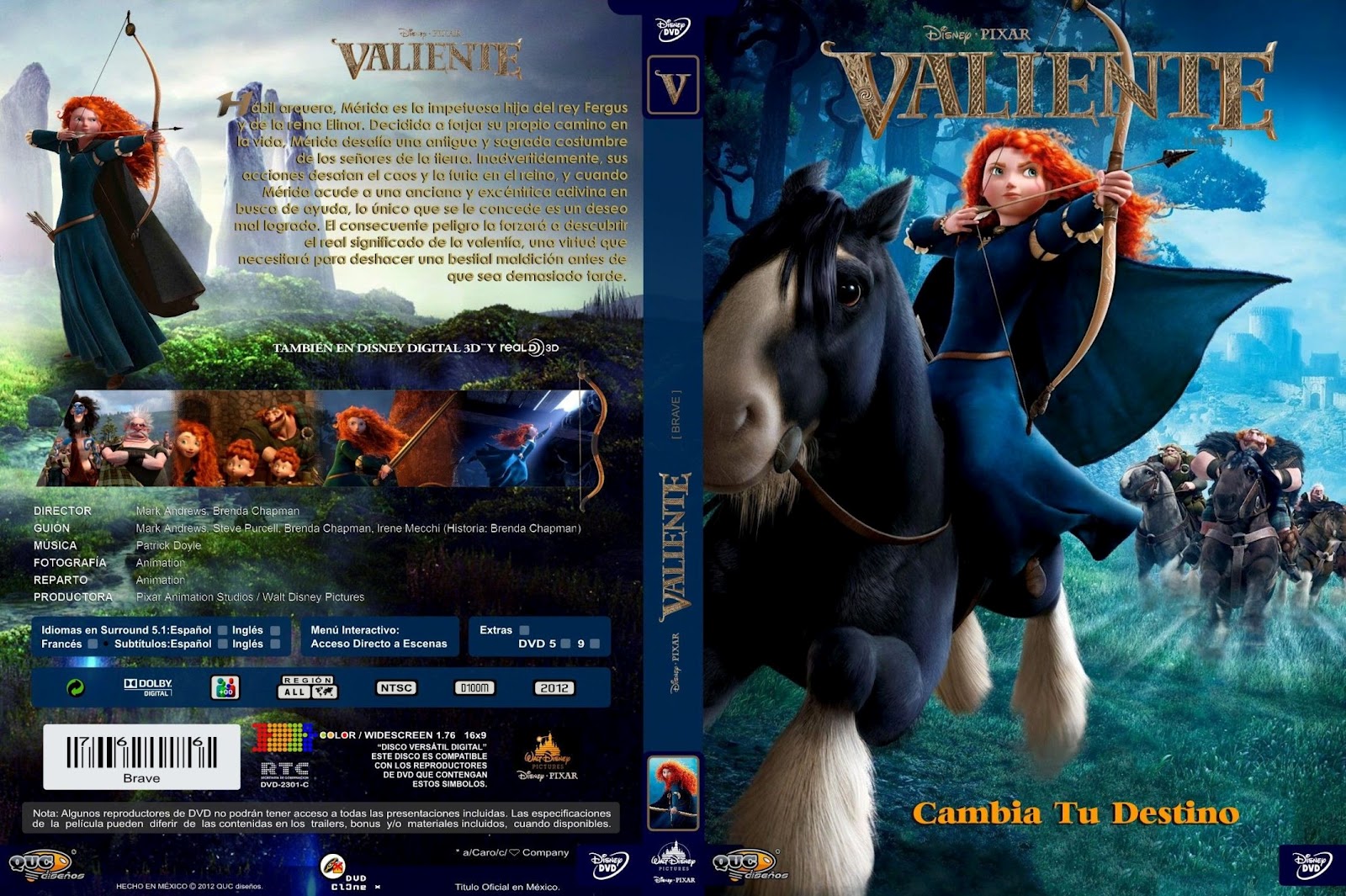 Toma Tu DVD: Valiente (Brave)