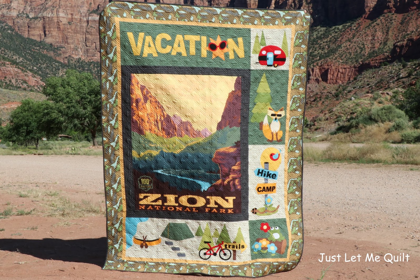 Just Let Me Quilt: Riley Blake Designs National Park Blog Tour Of Zion
