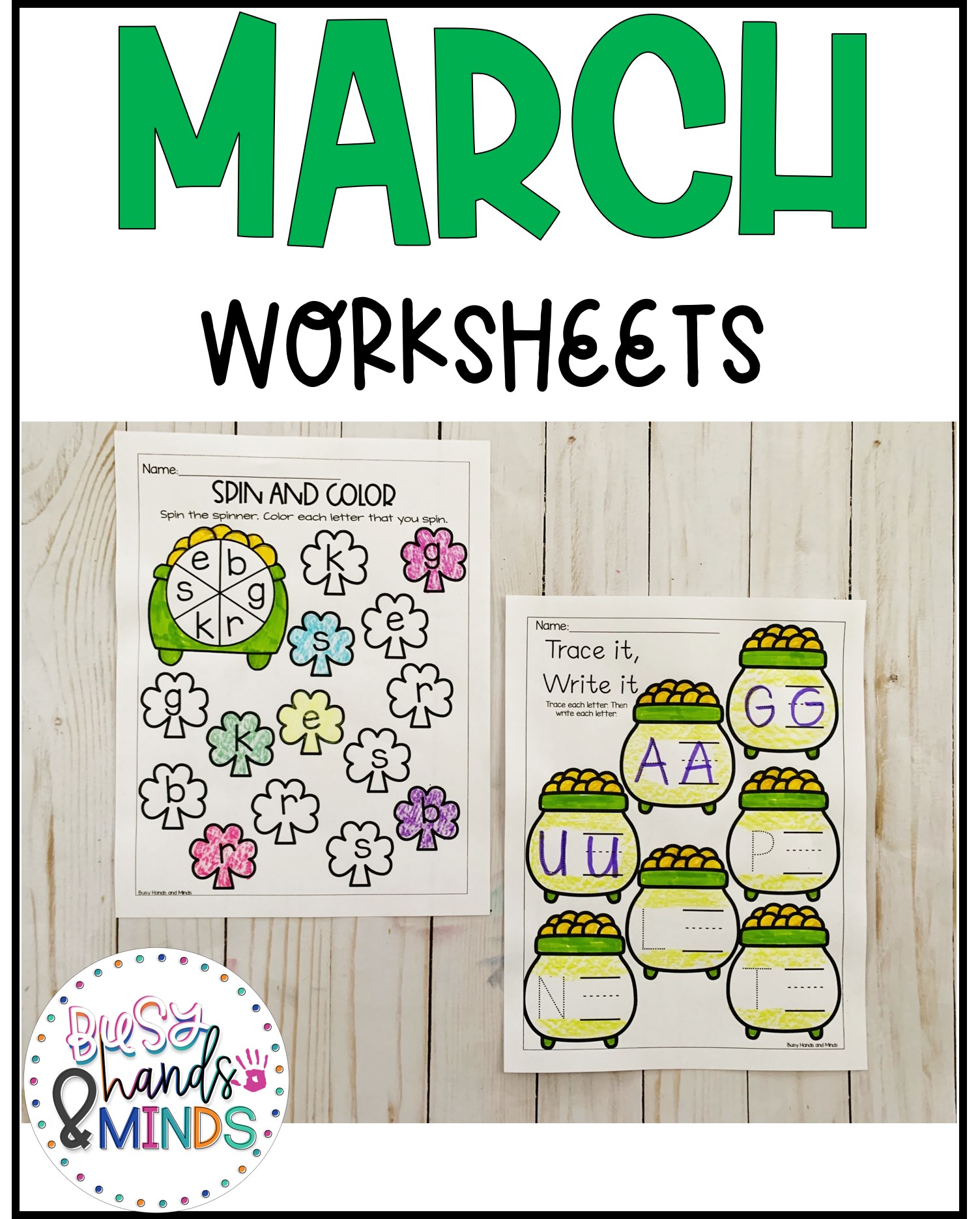 March Resource Round Up | Busy Hands and Minds