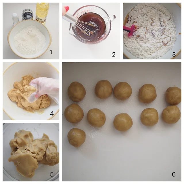 Five Nuts Mooncake with Sambal Dried Shrimp - BAKE WITH PAWS