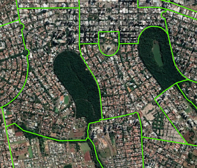 Geografia e Cartografia Digital: Mapas Digitais de Londrina e Maringá [KML]