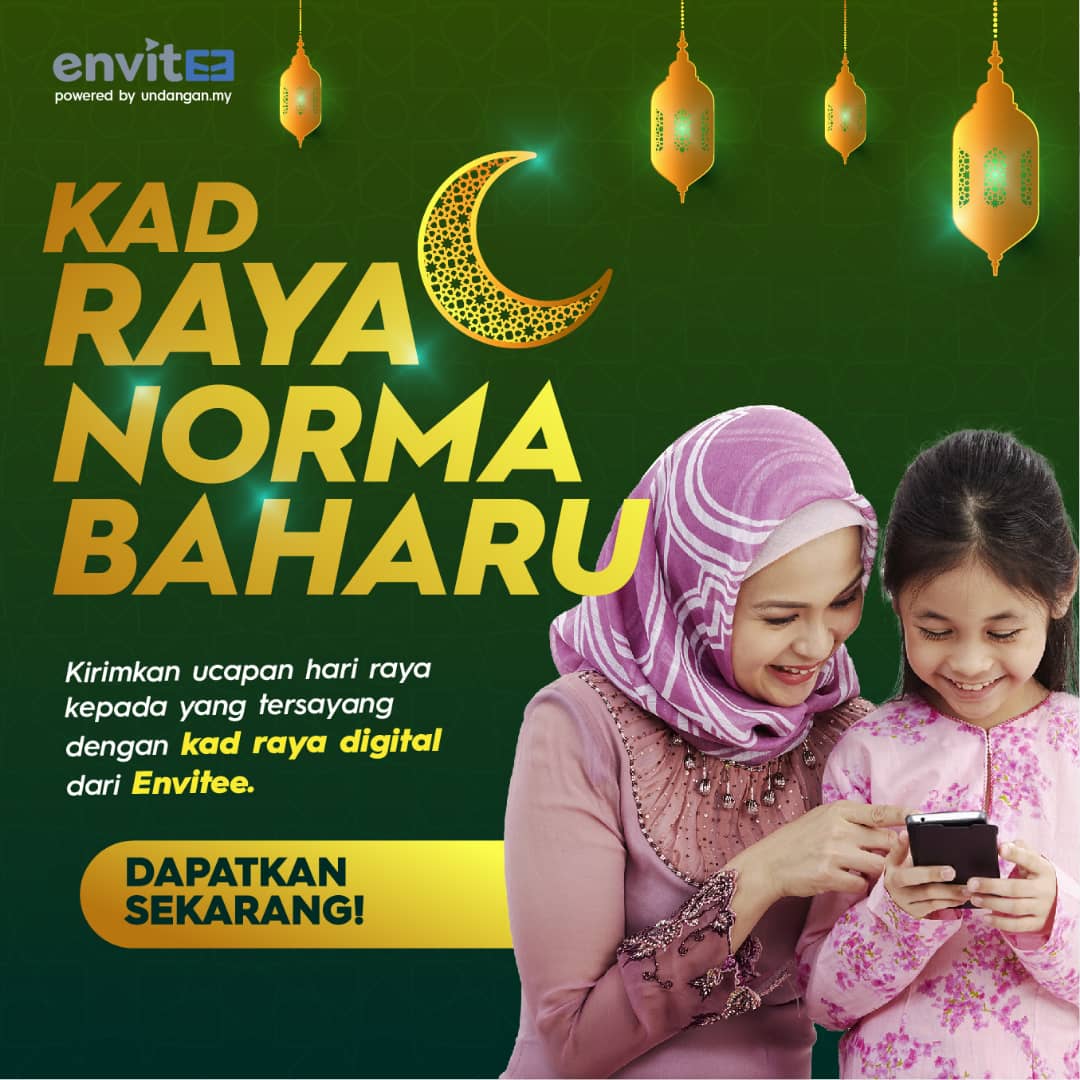Kad Raya Digital Revolusi Ucapan Aidilfitri Di Alaf Baru