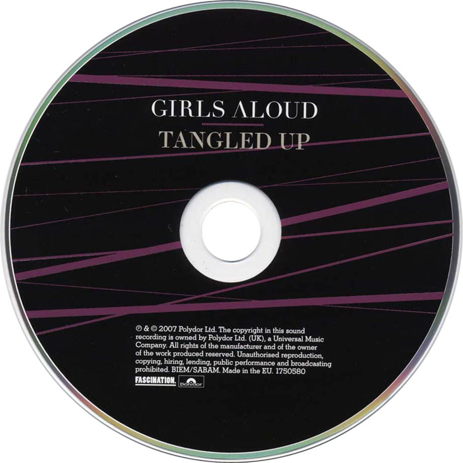 Encarte: Girls Aloud - Tangled Up - Encartes Pop