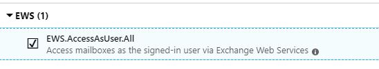 Using the MSAL (Microsoft Authentication Library) in EWS with Office365 Using the MSAL (Microsoft Authentication Library) in EWS with Office365