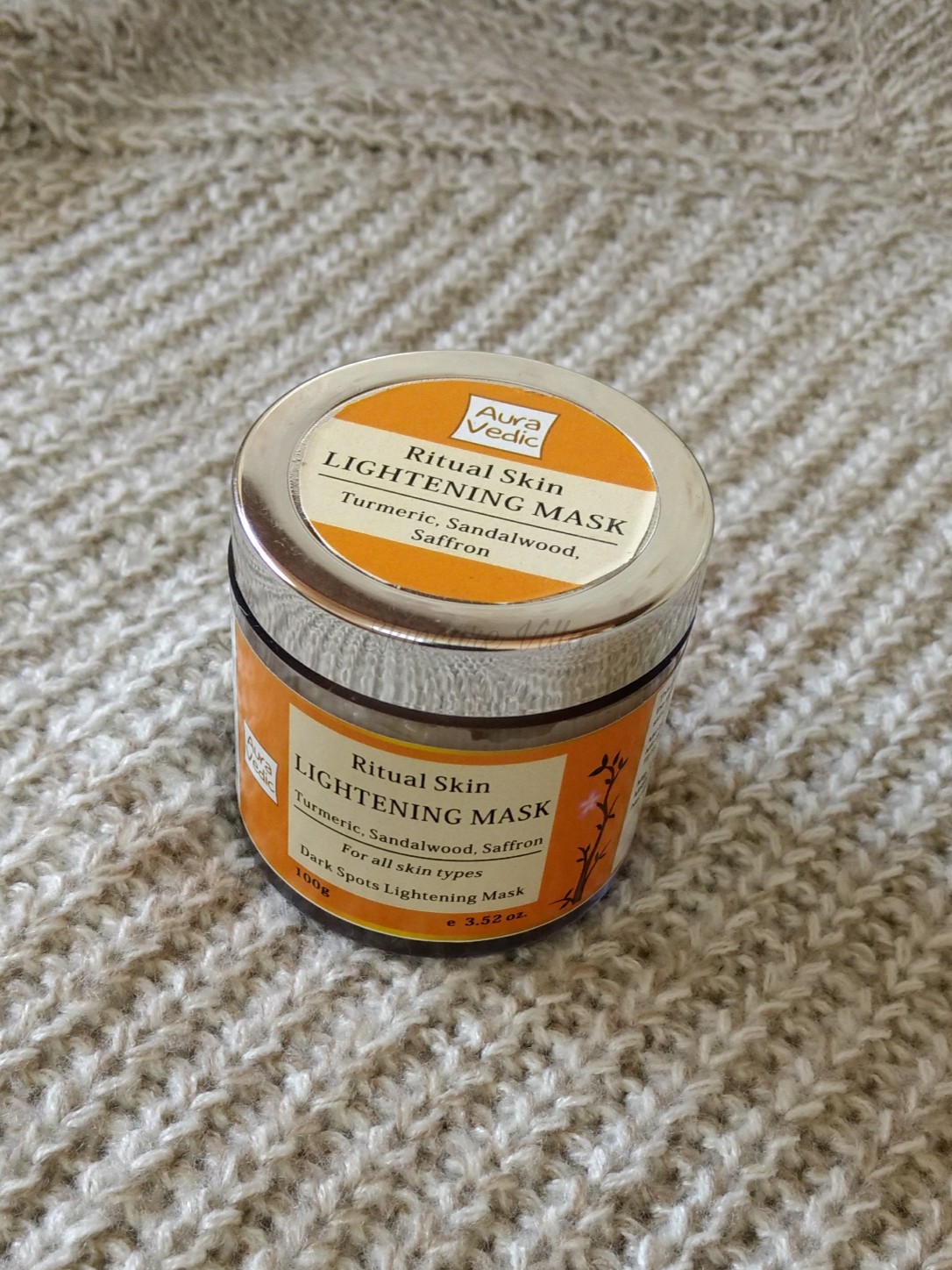 Auravedic Ritual Skin Lightening Mask Review - Skincare Villa