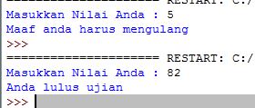 Percabangan dan Perulangan pada Python