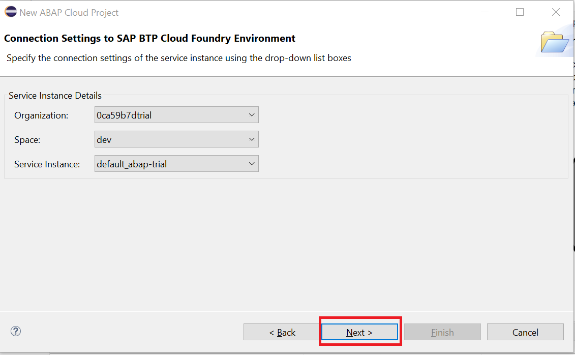 SAP ABAP Central: Connecting from SAP Business Application Studio to ...