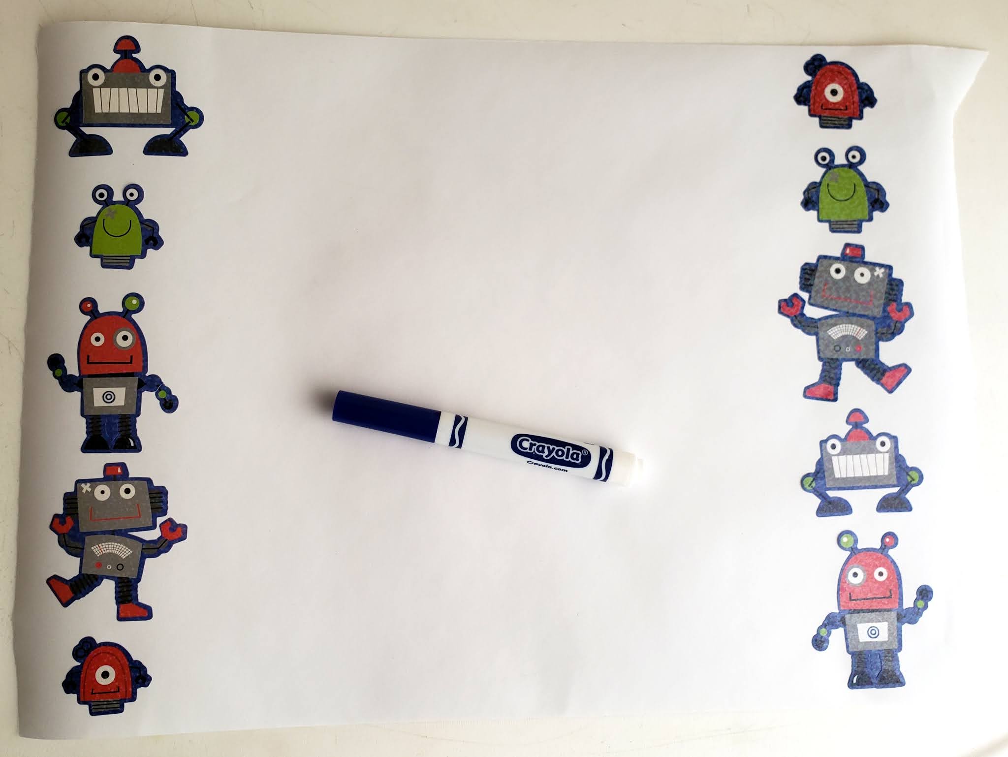 Mom's Tot School: R is for Robot!