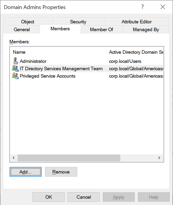 The Paramount Defenses Blog: How to Audit Who Can Change Domain Admins ...