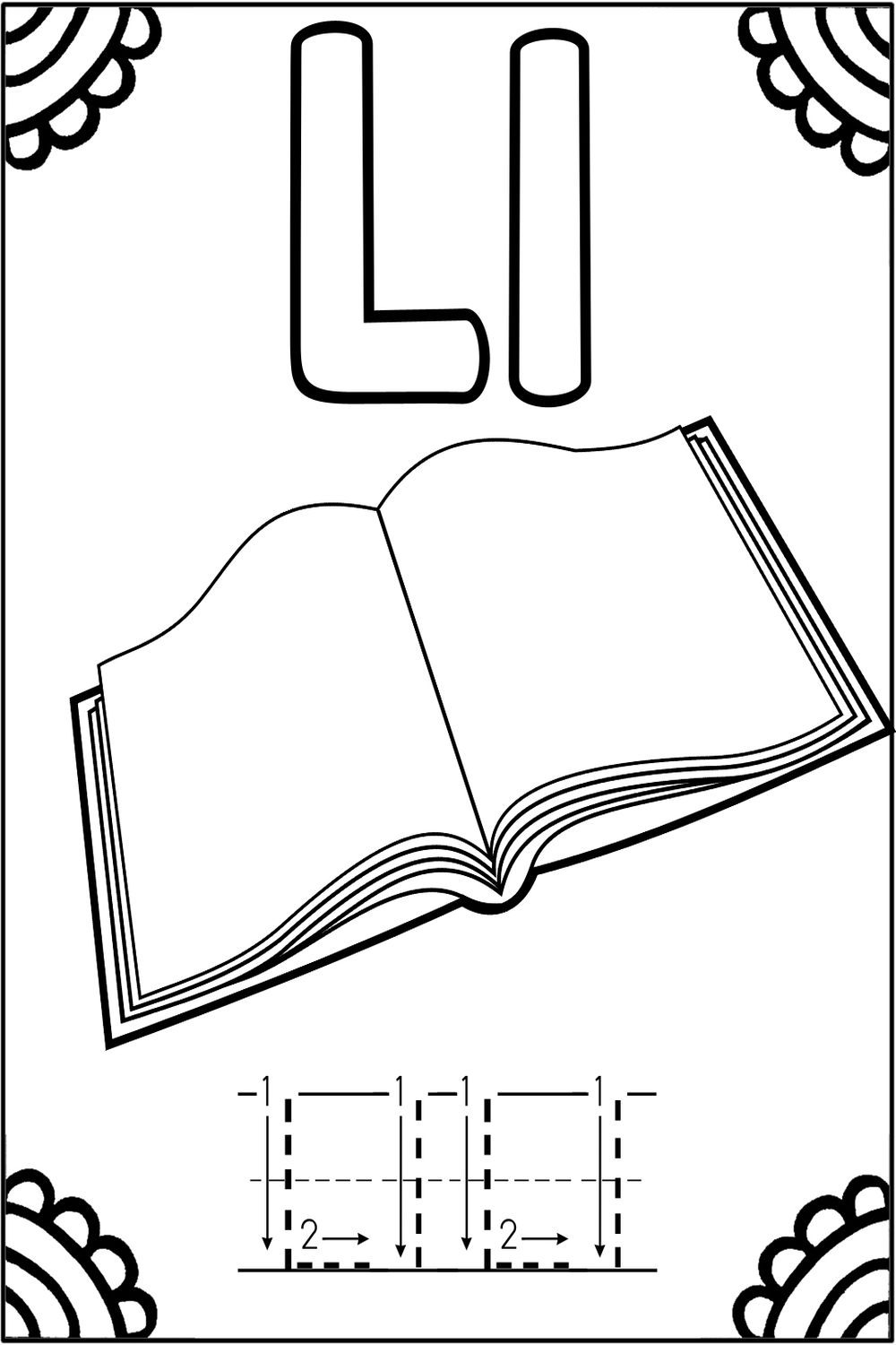 Preescolar Trazos Abecedario Escritura Librito Estupendo Cuaderno Z1 ...