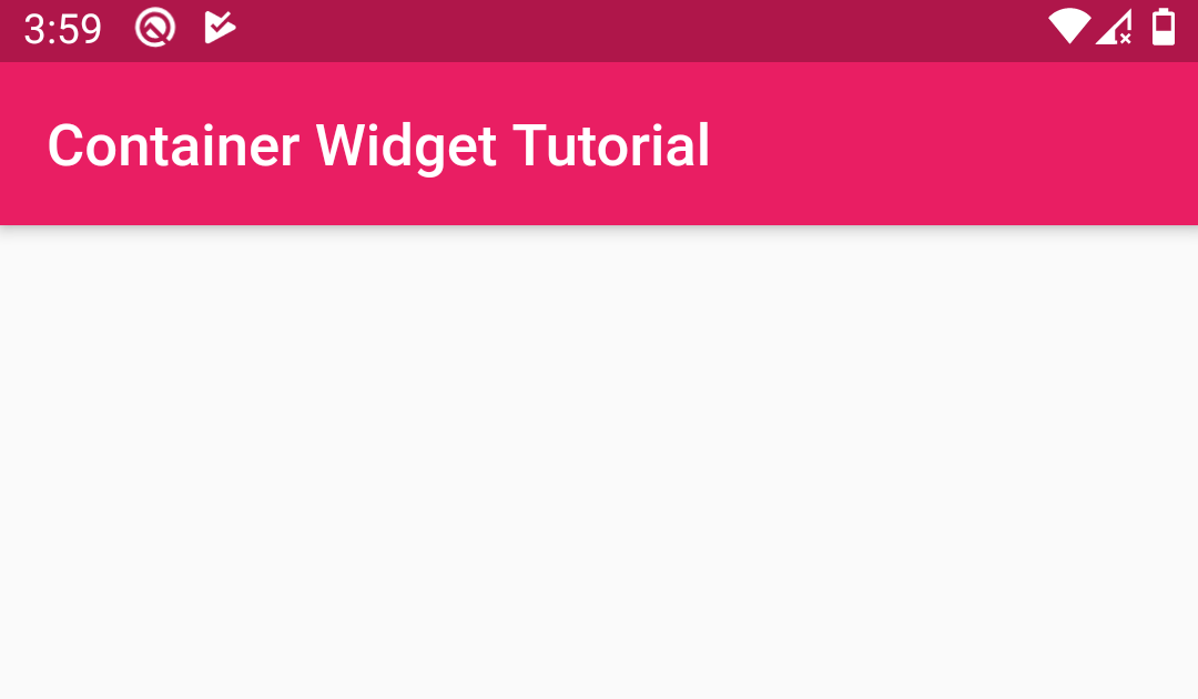 D.Tech Academic: Flutter Container Widget