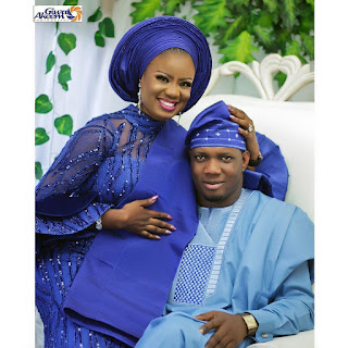 Seilat Adebowale And Husband, Adeyemo Traditional Wedding Photos