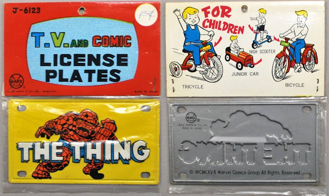 Pop '67!: Marvel Comics license plates