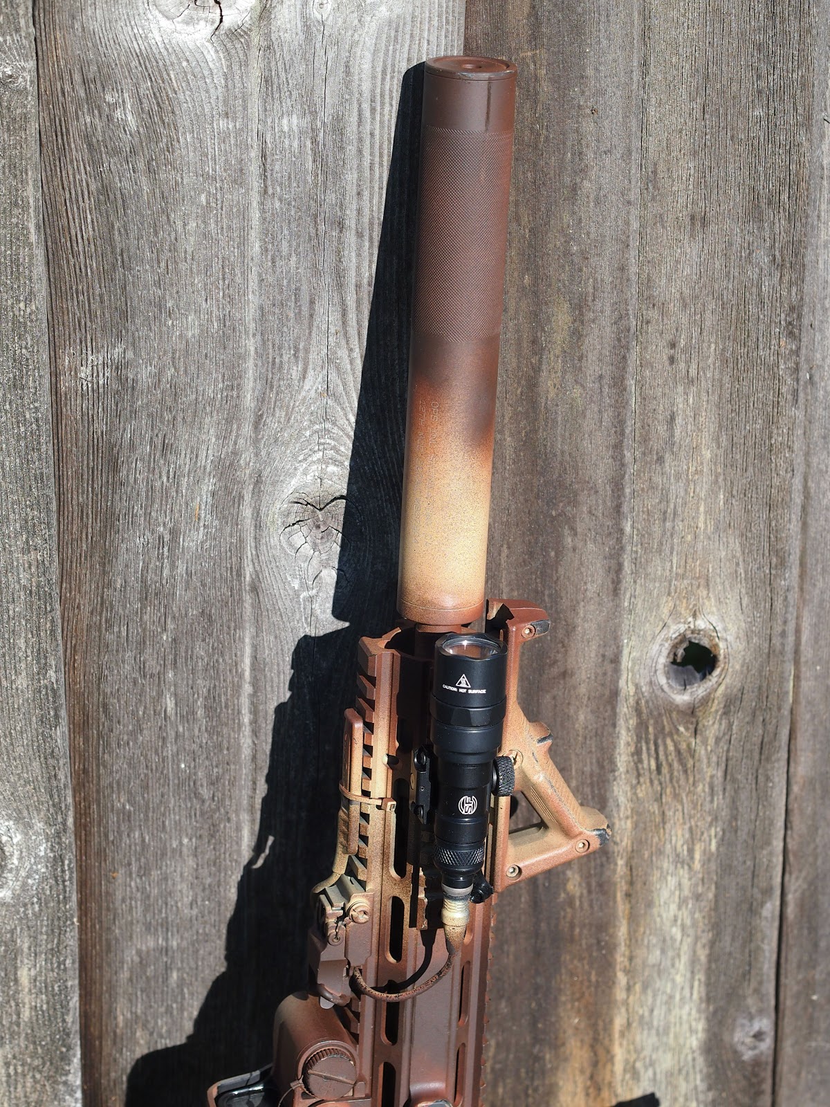 Mister Donut's Firearms Blog: Painted my Colt Canada C8IUR CANSOFCOM clone