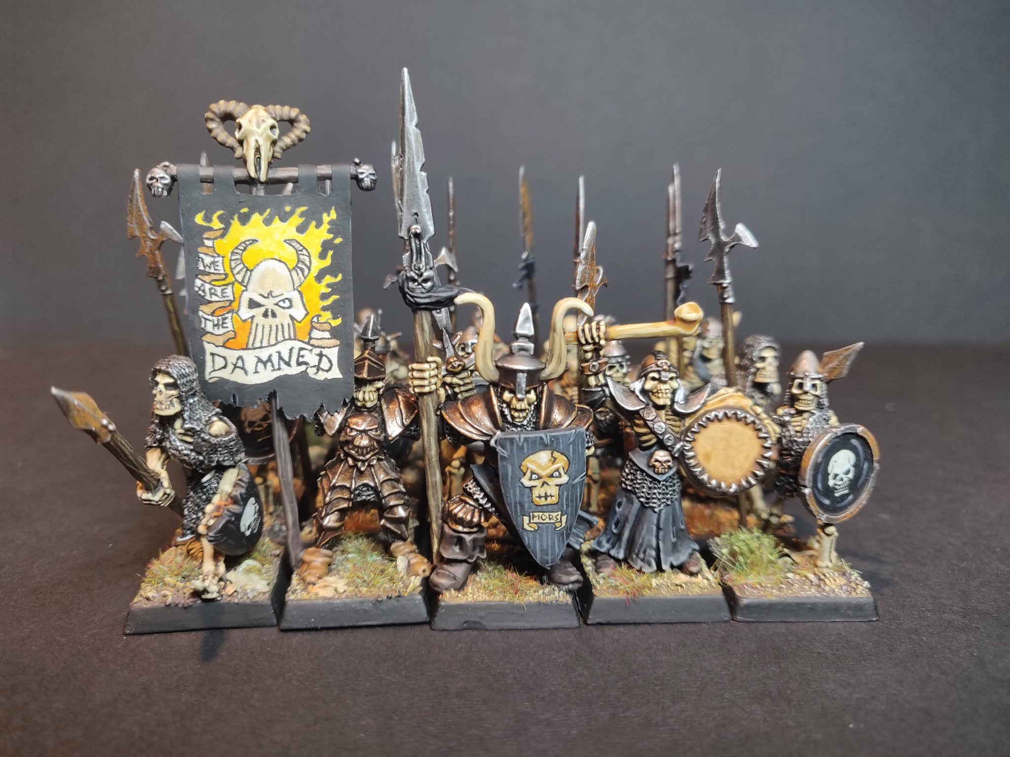 The Old World Army Challenge: Maciek's Undead - skeleton warriors (343 ...