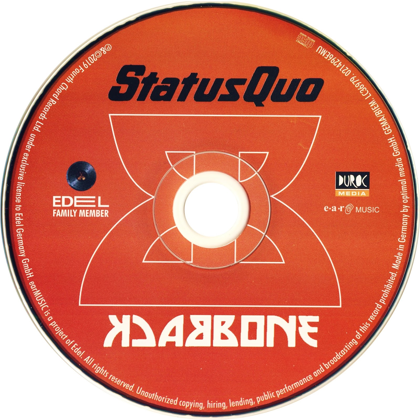 2019 Backbone - Status Quo - Rockronología