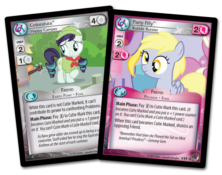 Equestria Daily - MLP Stuff!: New CCG Cards Reveal "Cutie Marking" plus ...