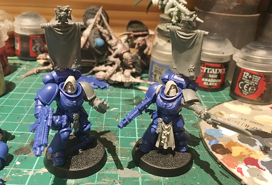 Sword of templar: Black Templars kitbash primaris space marines from ...