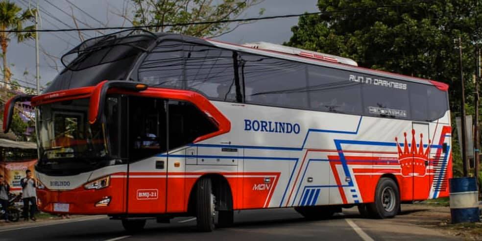 Bus Terbaru Borlindo Avante H9 Mercedes benz OH 1526 Air Suspension Tentrem