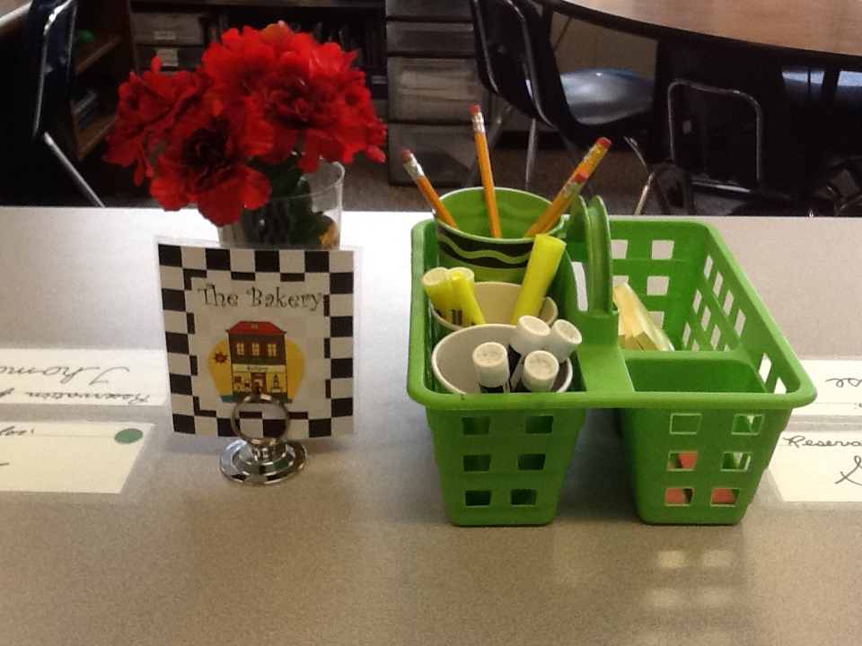 Eat Sleep and Breathe Teaching: Student Table Spaces