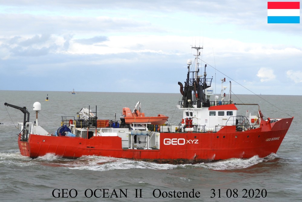 G.GYSSELS SHIPCOLLECTION: GEO OCEAN II : SURVEY and SAFETY VESSEL