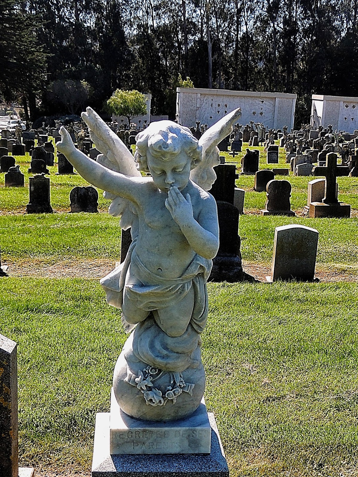 Princess Haiku: Study of a Tombstone Angel