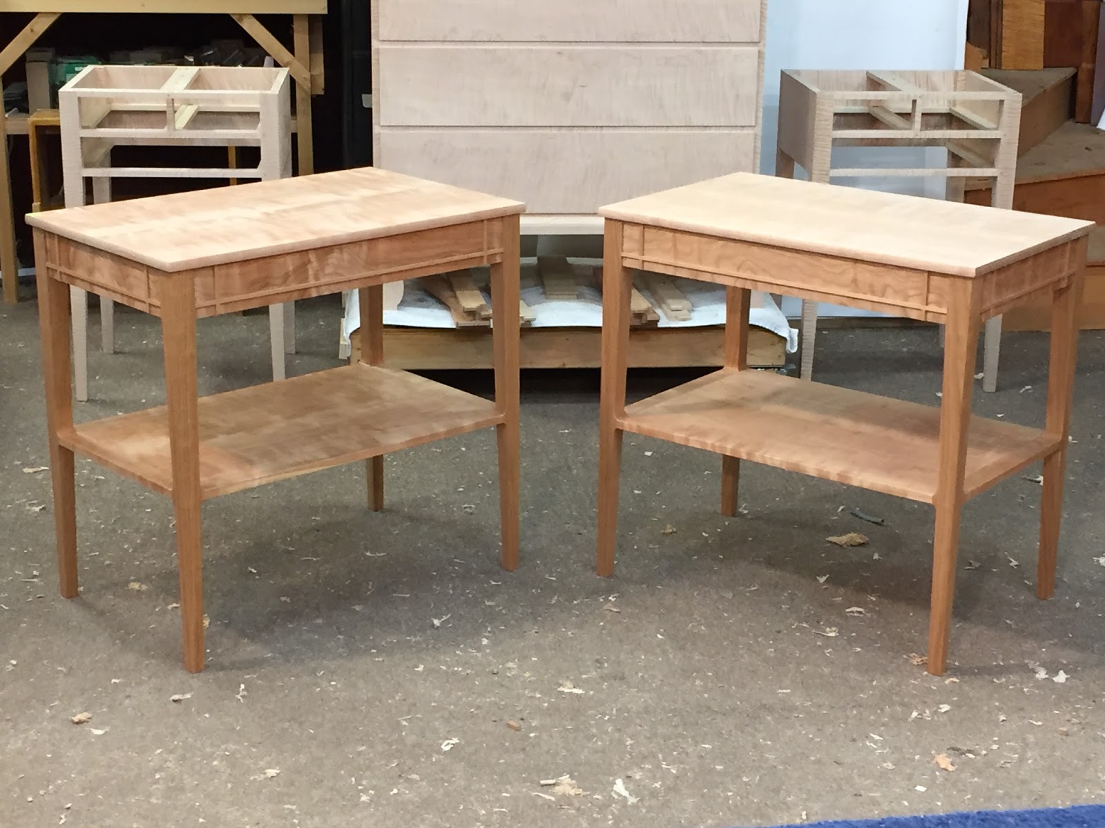 Doucette and Wolfe Fine Furniture Makers: Custom End Table